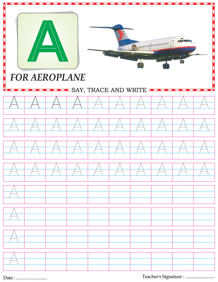 Capital Letter Writing Practice Worksheet Alphabet A Download Free Capital Letter Writing Practice Worksheet Alphabet A Download Free