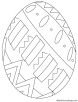 Easter egg dancing coloring page | Download Free Easter egg dancing ...