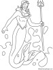 Captive merman coloring page | Download Free Captive merman coloring ...