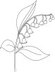 Beautiful bellflower coloring page