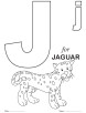 Printables Alphabet J Coloring Sheets