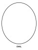 Oval coloring page