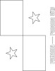 Panama flag coloring page
