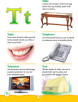 Printable picture dictionary alphabet t