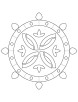 Rangoli Coloring Page