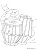 Tabla coloring page