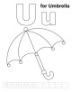 Letter Uu printable coloring pages | Download Free Letter Uu printable ...